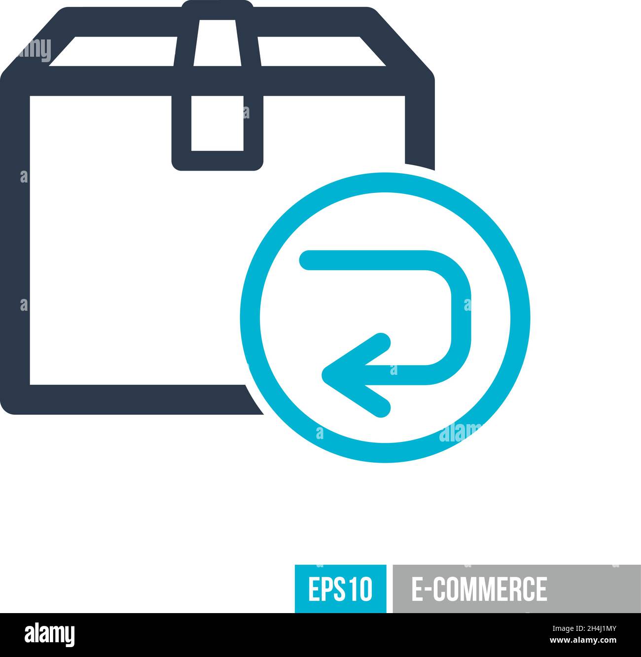 Return purchase icon. E-commerce sign. Graph symbol for your web site ...
