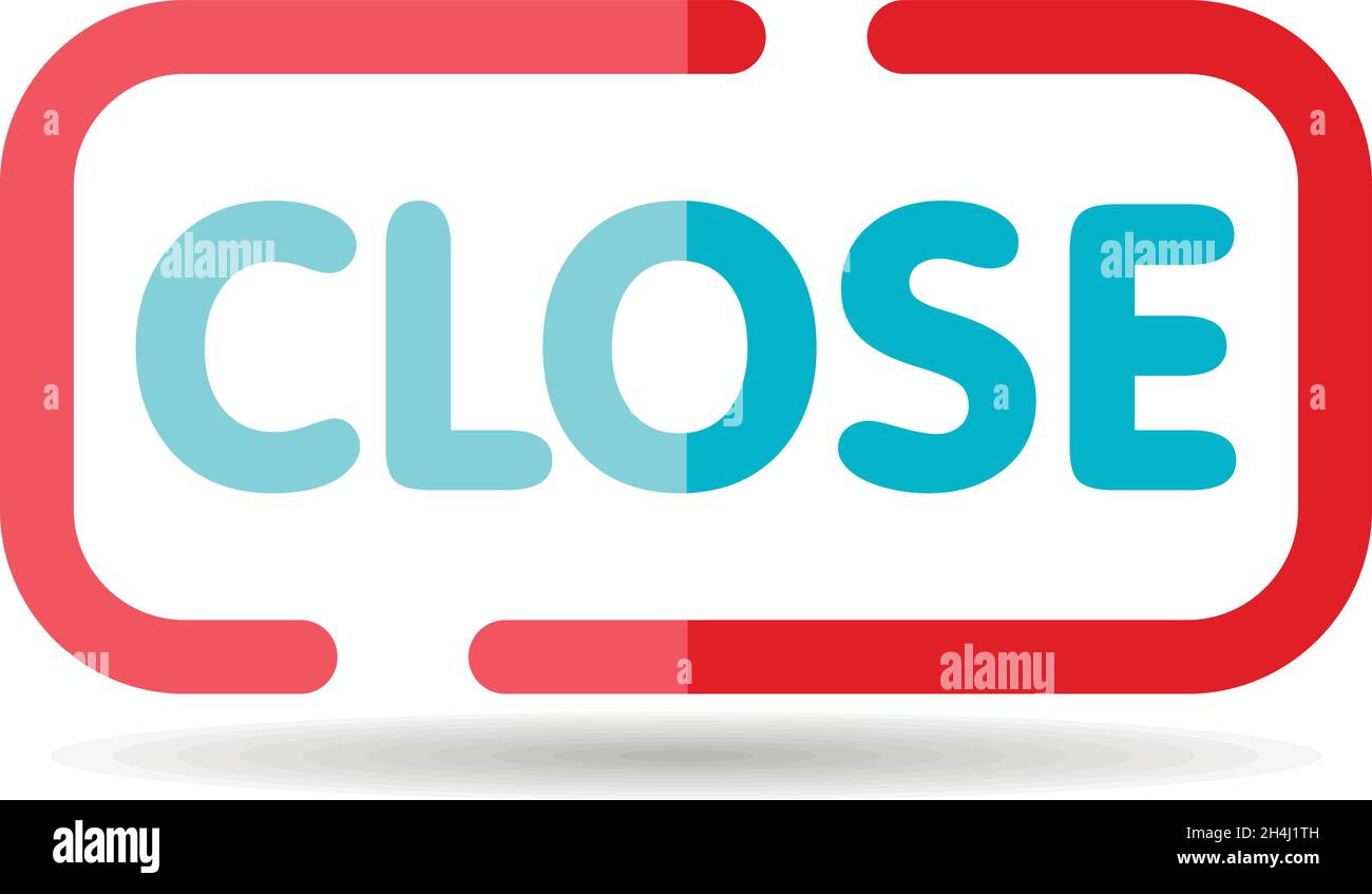 Close sign icon. E-commerce sign. Graph symbol for your web site design ...