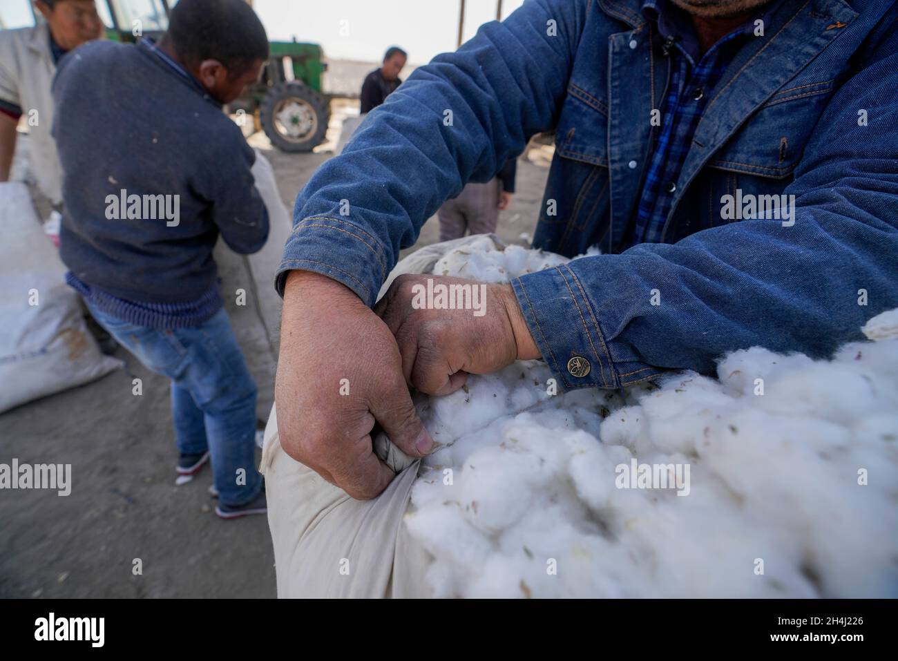 Yuli, China's Xinjiang Uygur Autonomous Region. 22nd Oct, 2021. Erkin ...