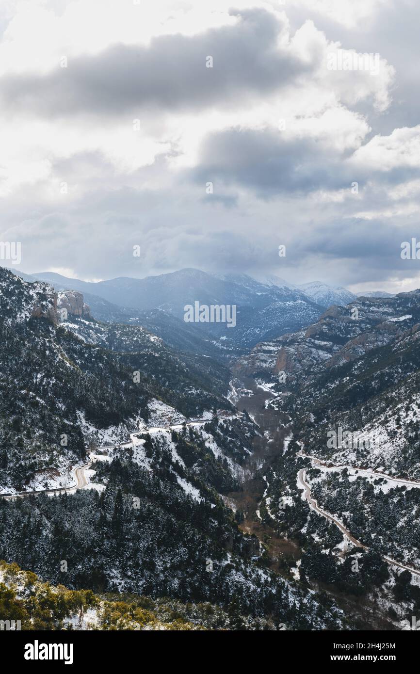 Diakopto kalavryta rack railway hi-res stock photography and images - Alamy