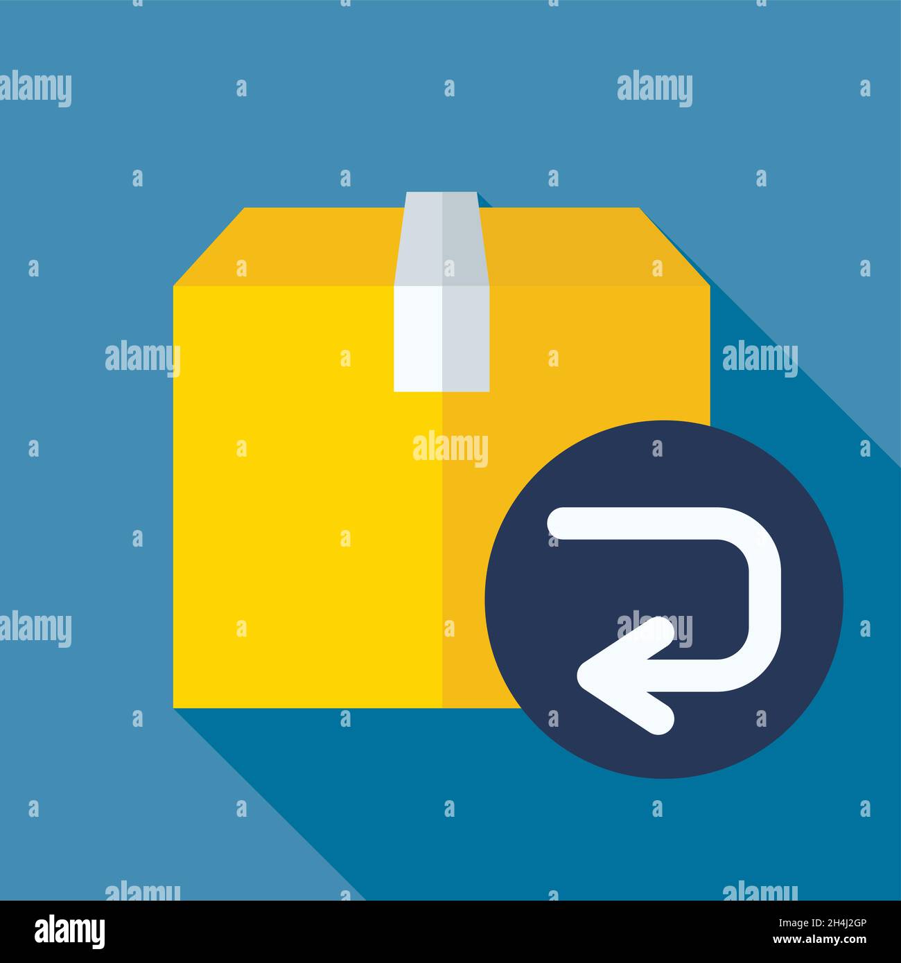 Return purchase icon. E-commerce sign. Graph symbol for your web site ...