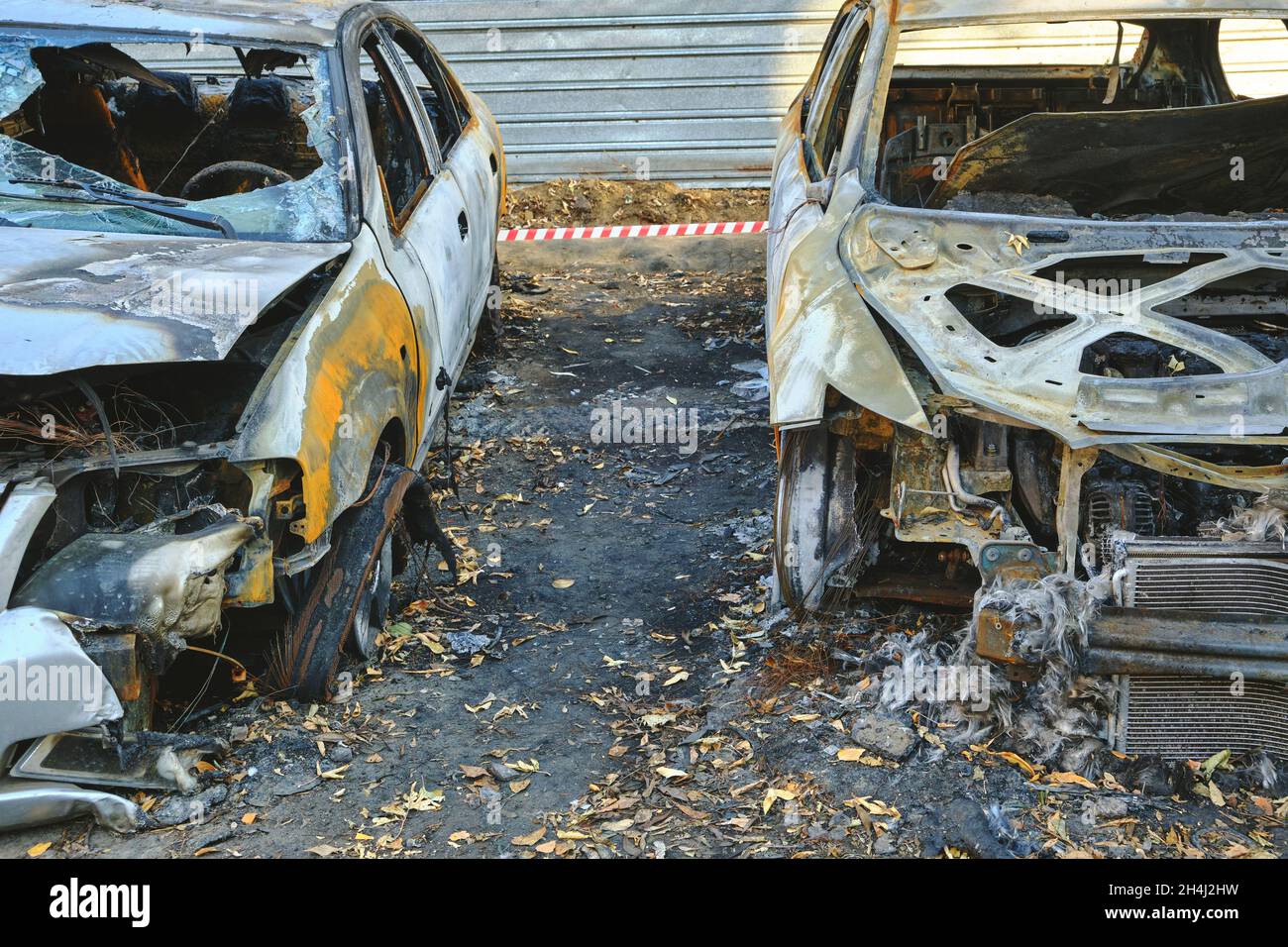 Vehicle sabotage hi-res stock photography and images - Alamy