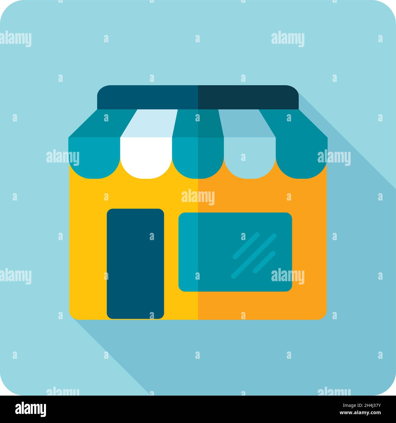 Store front isolated icon. E-commerce sign. Graph symbol for your web ...