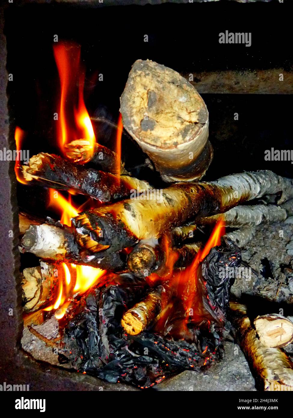 Flaming birch hi-res stock photography and images - Alamy