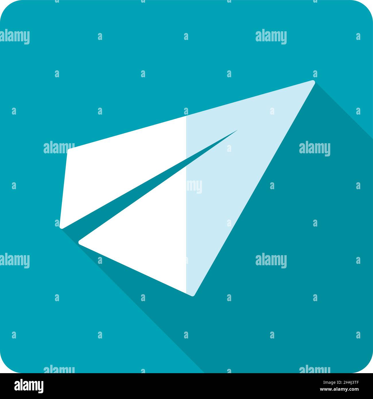 Paper plane, message flat icon. E-commerce sign. Graph symbol for your ...