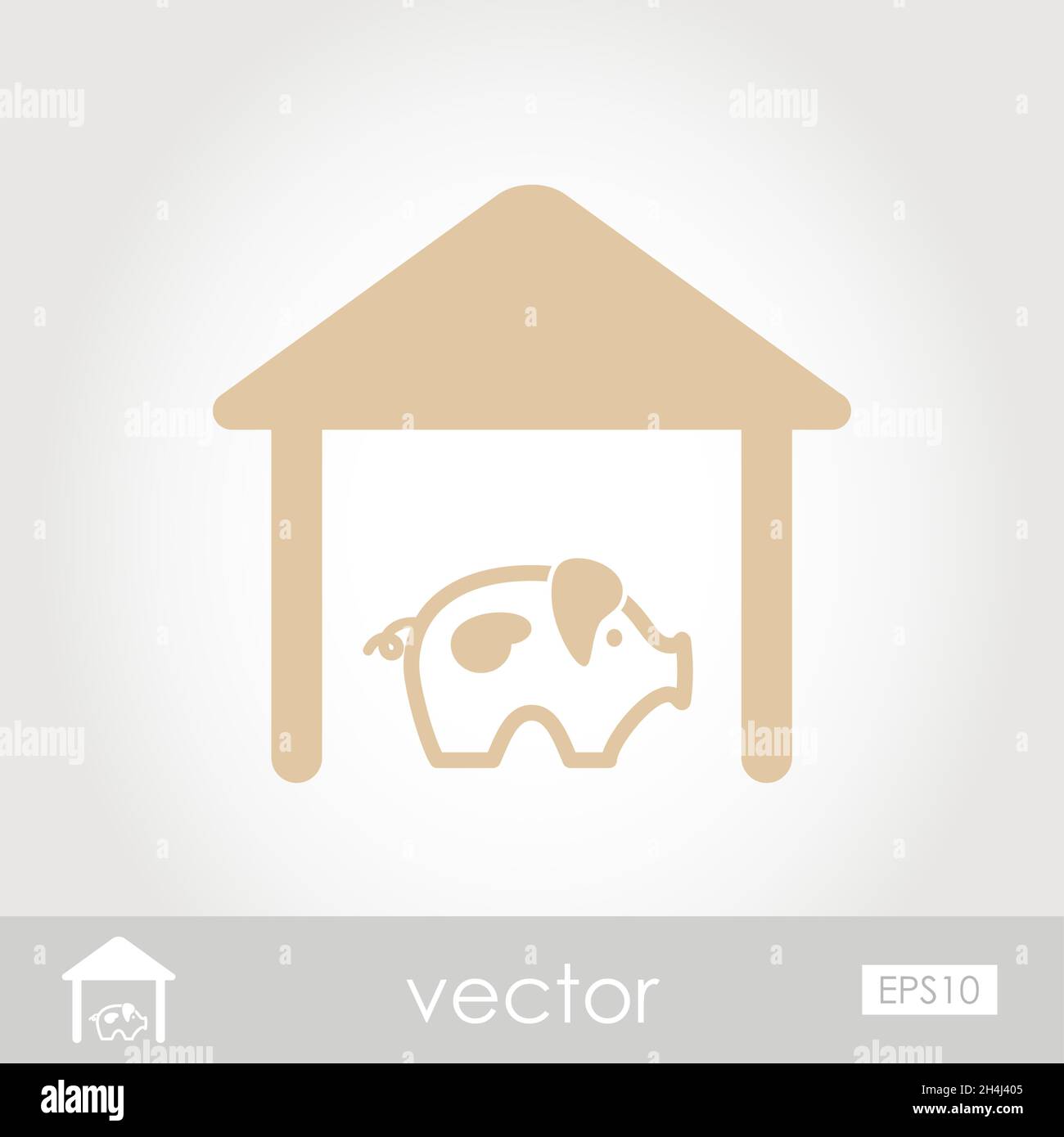 Pigsty vector vectors hi-res stock photography and images - Alamy