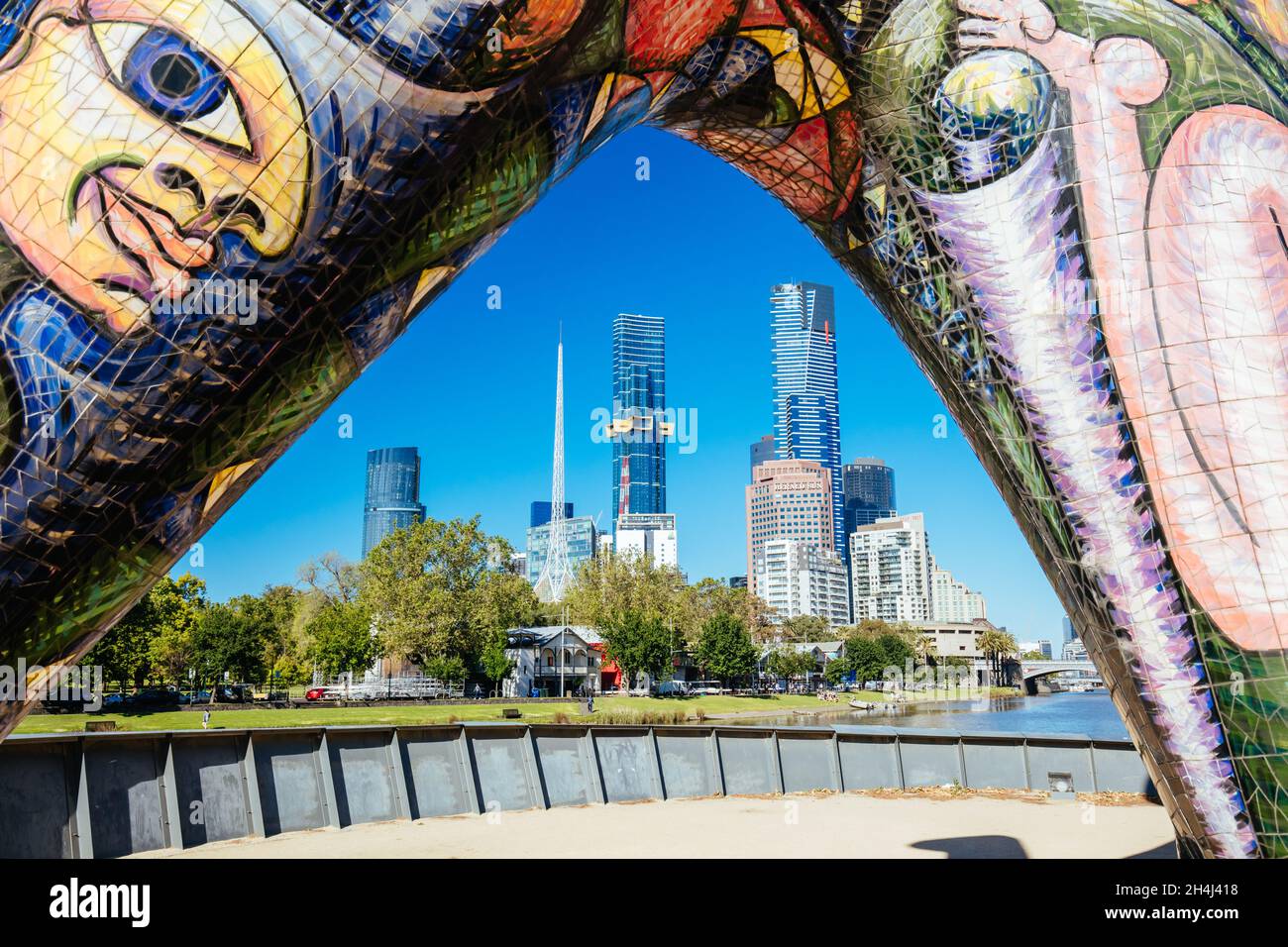 Angel Sculpture in Melbourne Australia Stock Photo - Alamy