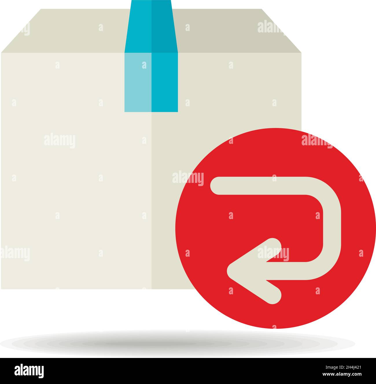 Return purchase icon. E-commerce sign. Graph symbol for your web site ...