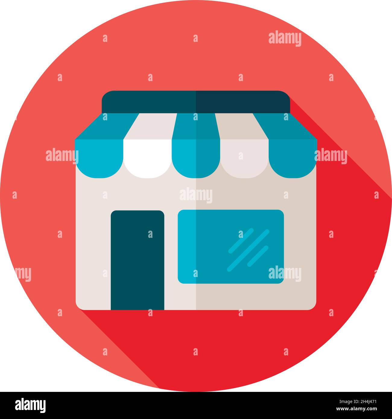 Store front isolated icon. E-commerce sign. Graph symbol for your web ...
