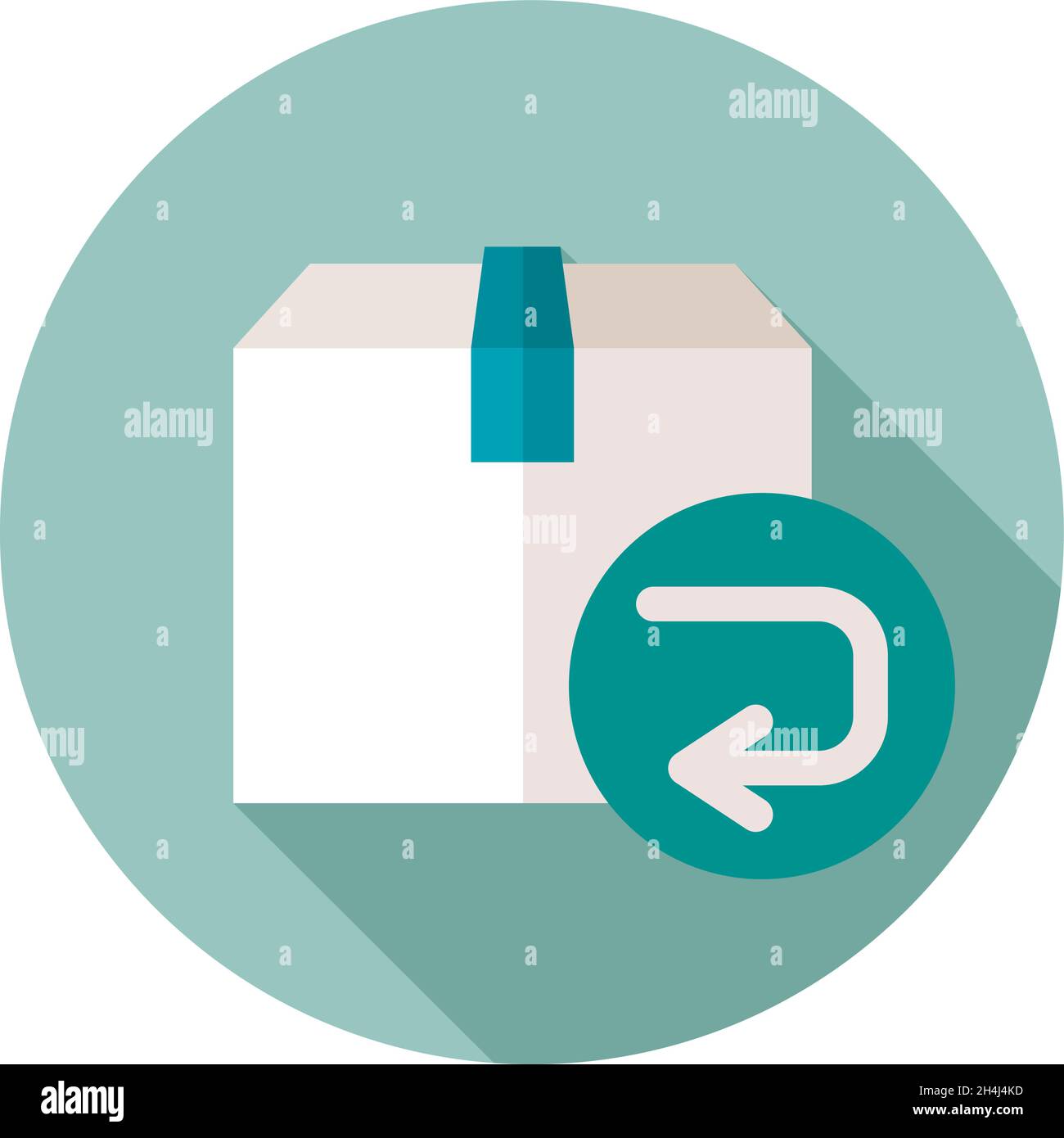 Return purchase icon. E-commerce sign. Graph symbol for your web site ...