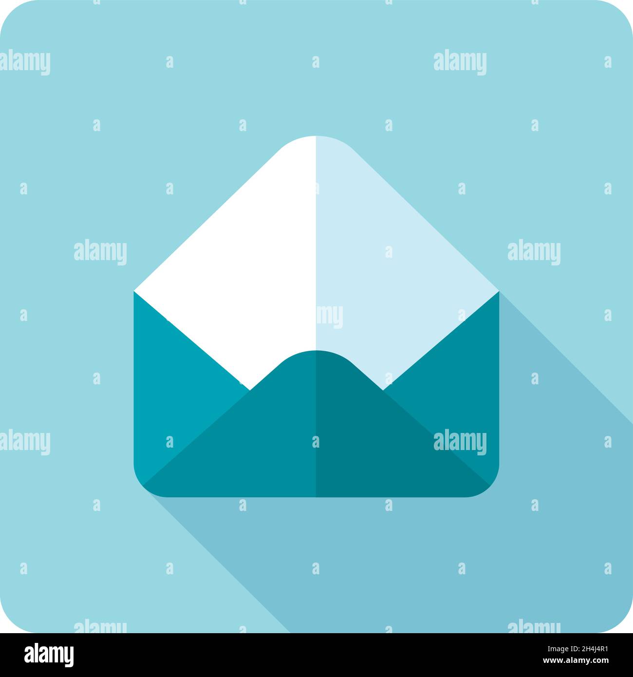 Open envelope vector icon. E-commerce sign. Graph symbol for your web site design, logo, app, UI ...