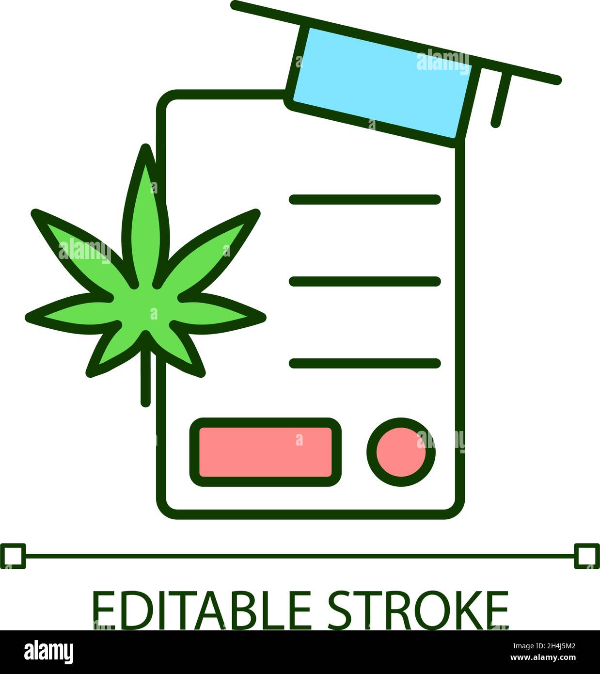 Cannabis education RGB color icon Stock Vector Image & Art - Alamy Cannabis education RGB color icon Stock Vector Image & Art - Alamy