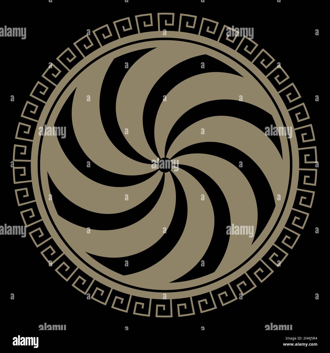 Meander pattern greece hi-res stock photography and images - Alamy