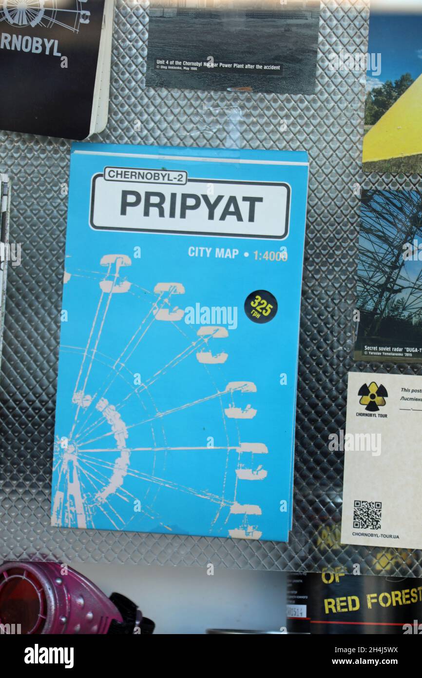 Pripyat City Map Stock Photo - Alamy