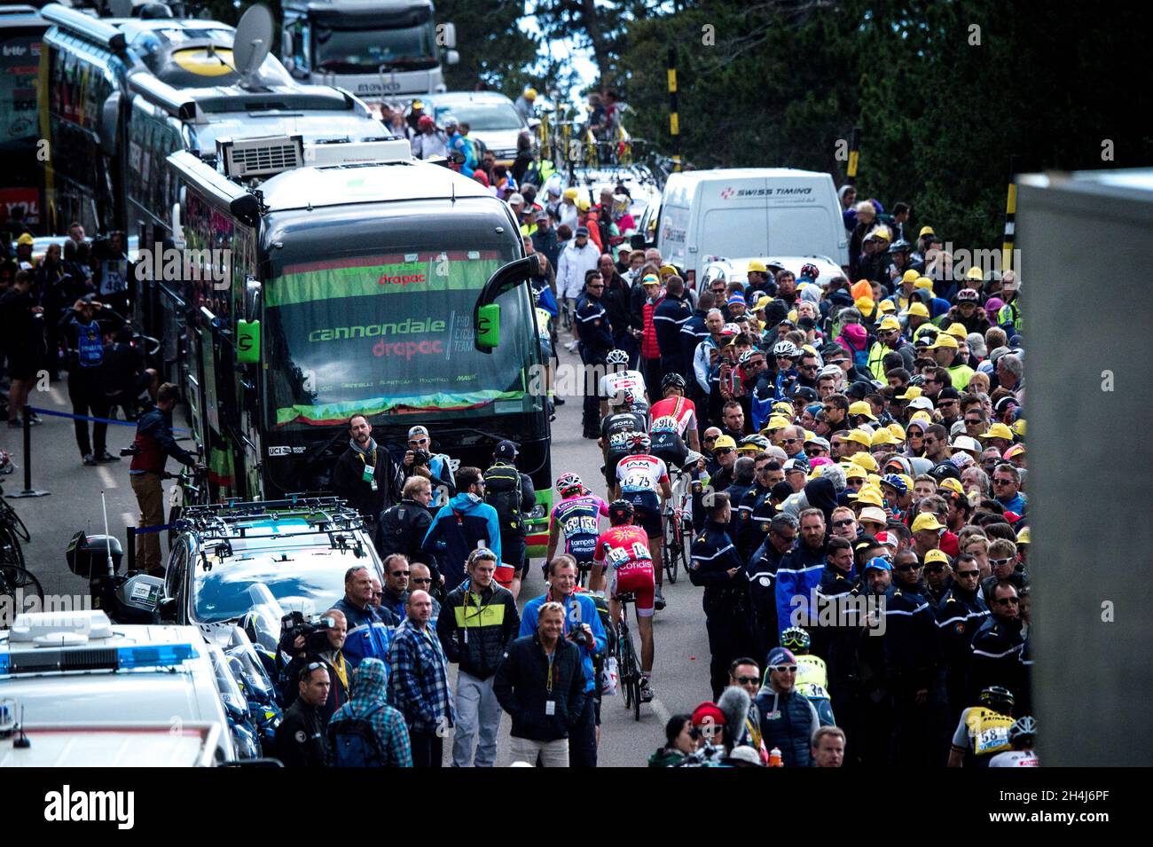 14th July 2016. Tour De France Stage 12 Montpellier to Mont Ventoux ...