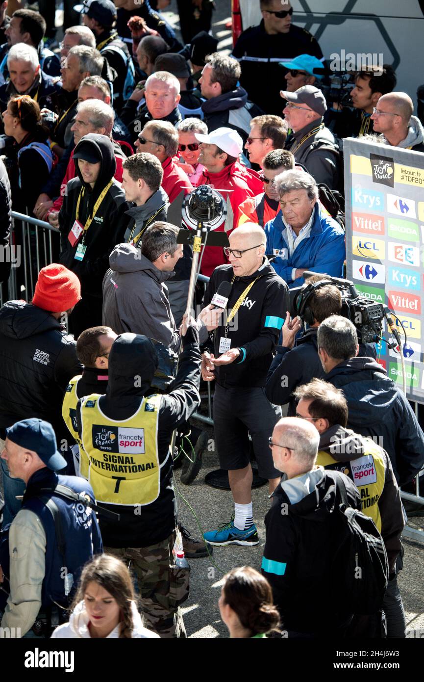 14th July 2016. Tour De France Stage 12 Montpellier to Mont Ventoux ...