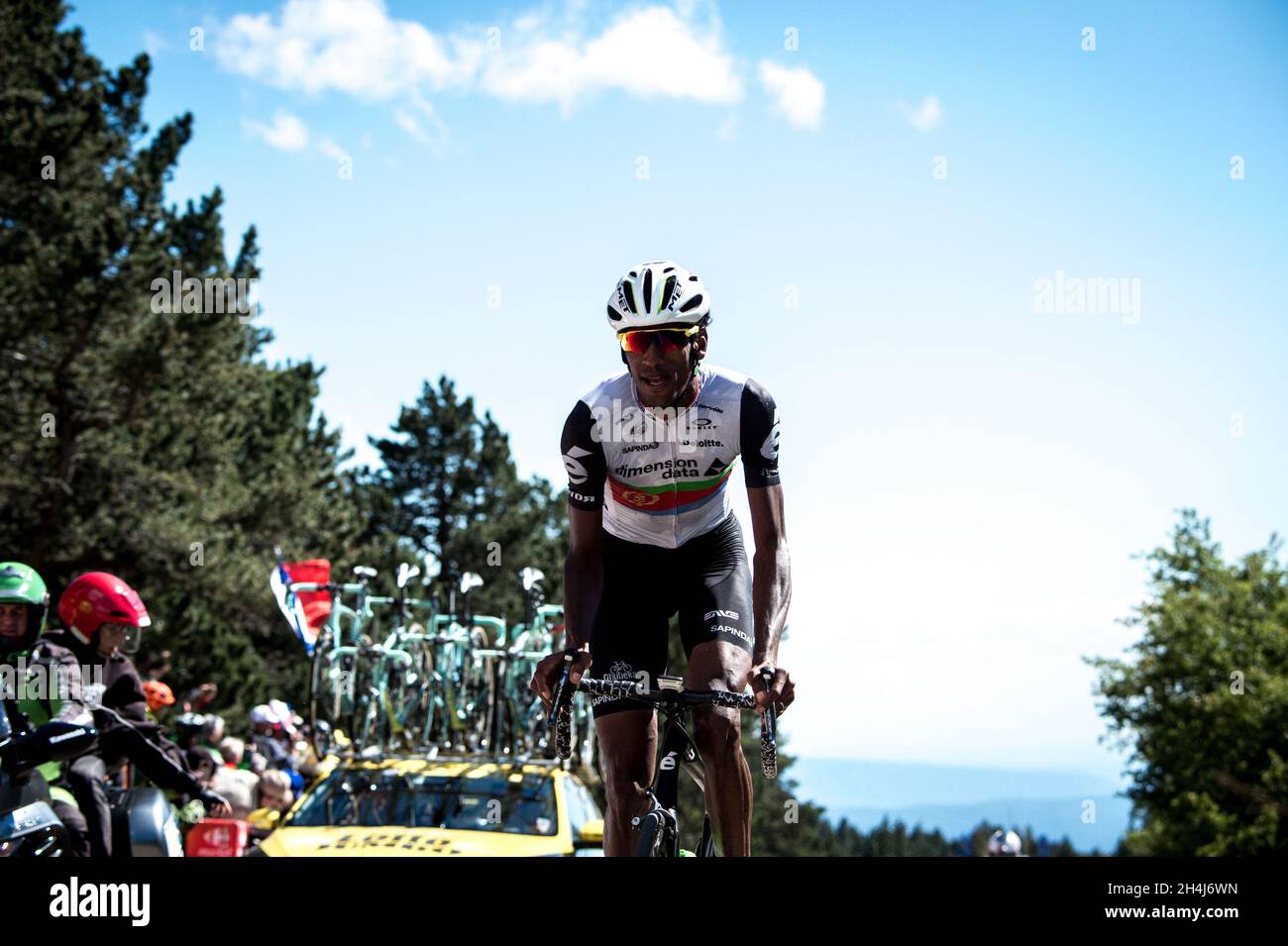 14th July 2016. Tour De France Stage 12 Montpellier to Mont Ventoux ...
