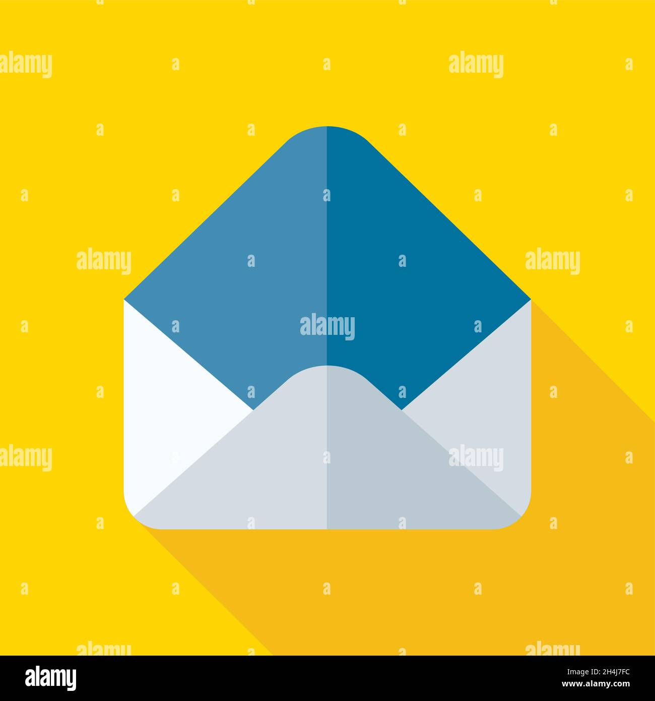 Open envelope vector icon. E-commerce sign. Graph symbol for your web ...