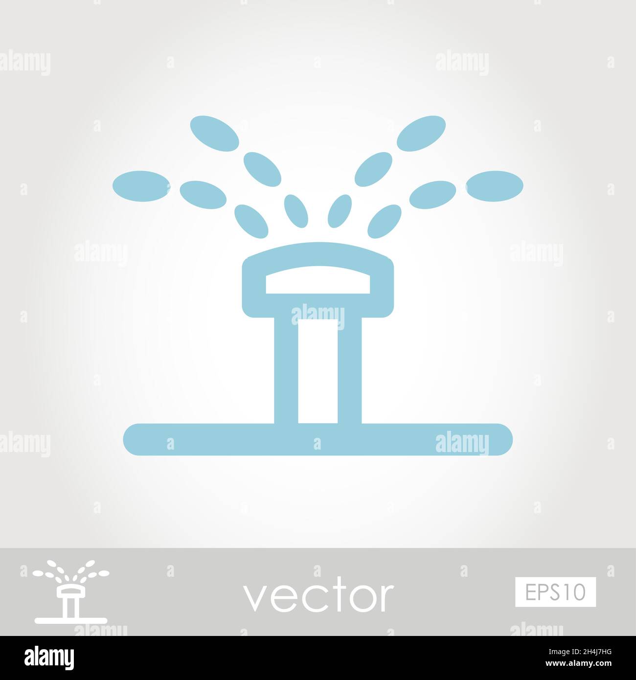 Sprinkler system fire protection water Stock Vector Images - Alamy