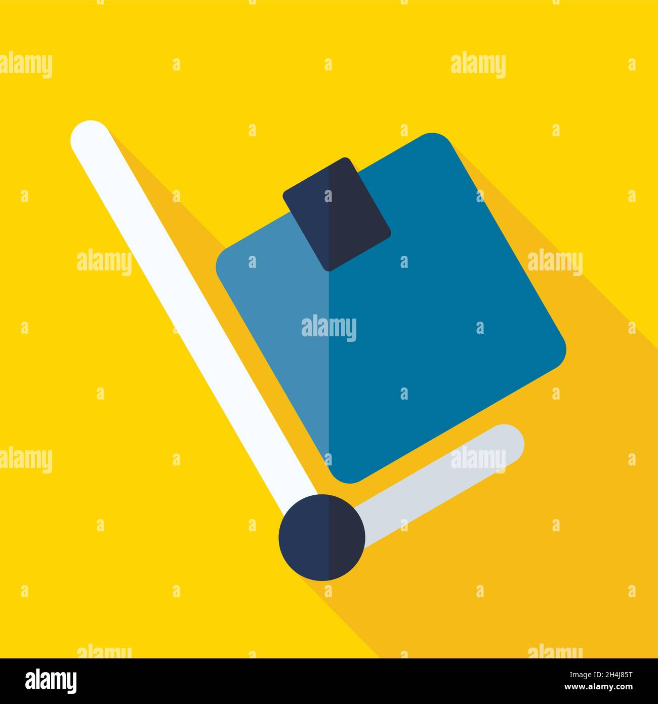 Hand truck icon. E-commerce sign. Graph symbol for your web site design ...