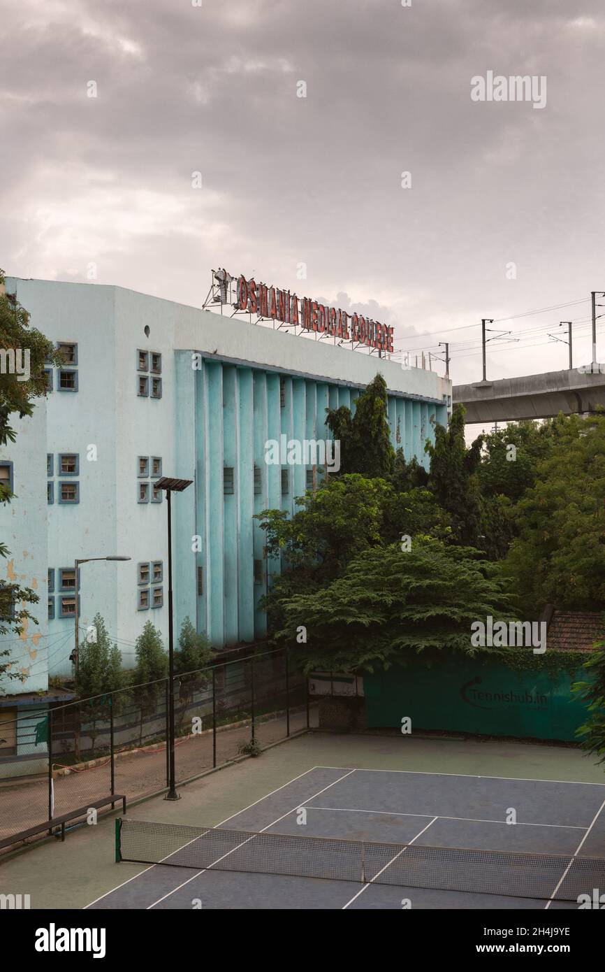 Osmania Medical College Building,Hyderabad,India Stock Photo - Alamy