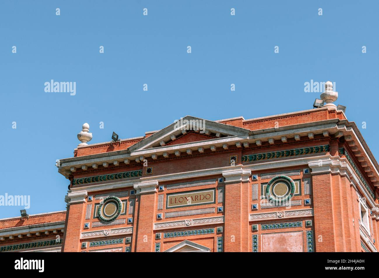 Ancient style museum in Rome, Italy Stock Photo - Alamy