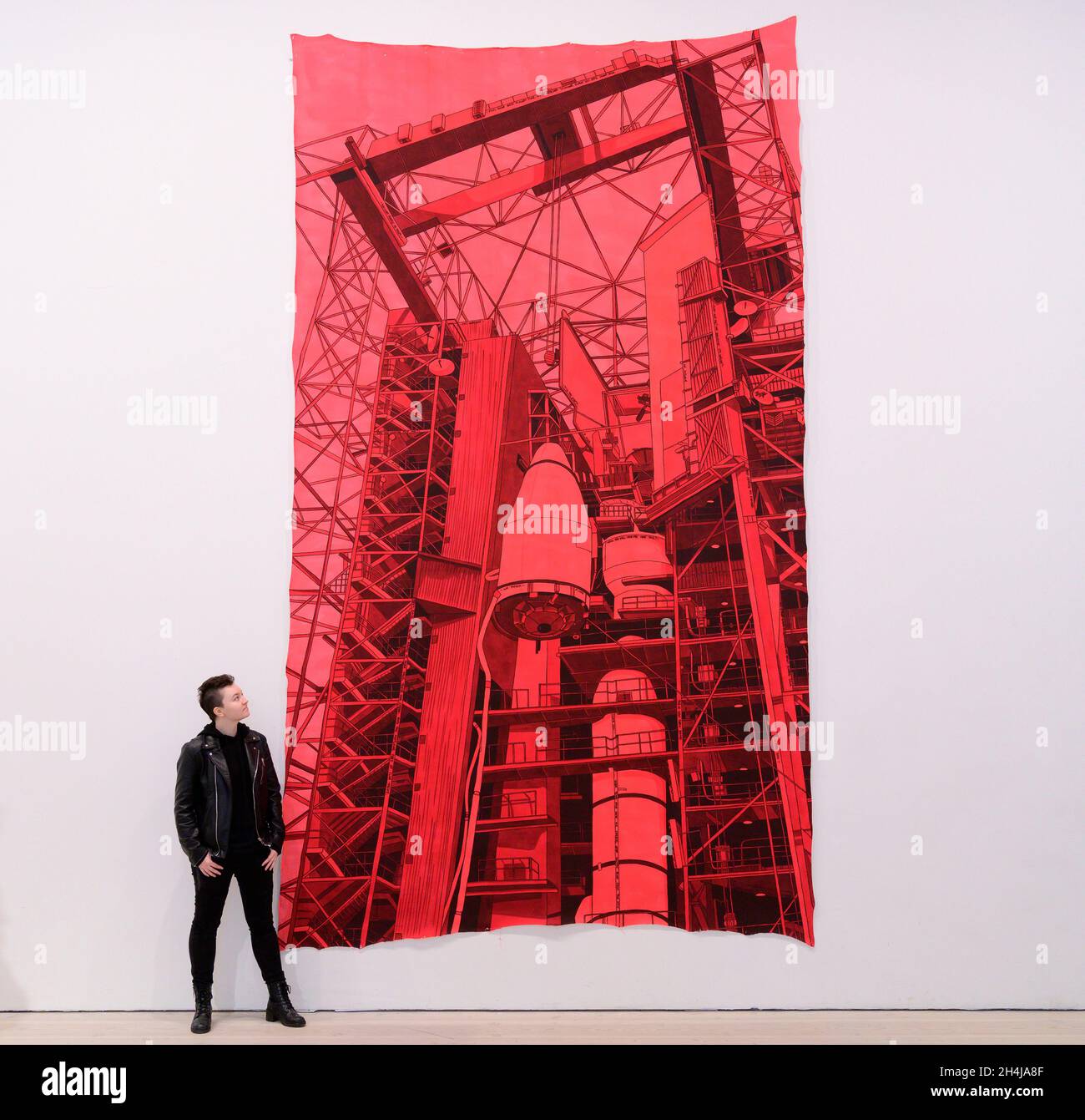 Saatchi Gallery, London, UK. 3rd Nov, 2021. London Grads Now 21 ...