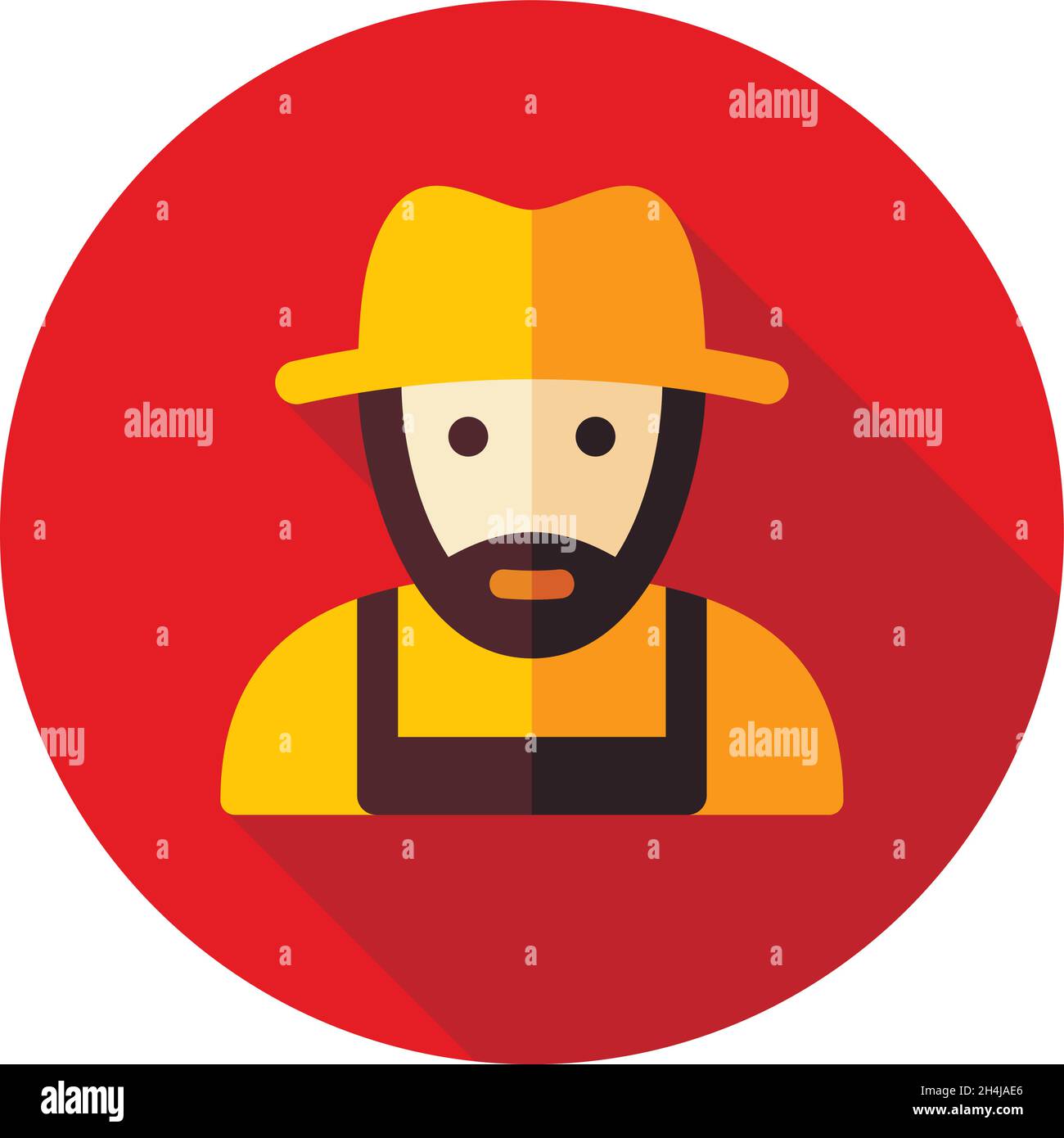 Farmers flat vector icon. Agriculture sign. Graph symbol for your web ...