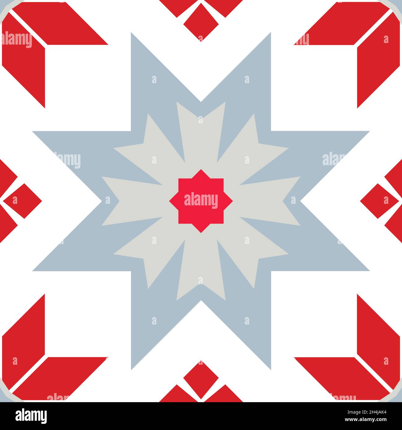 Scandinavian Winter Christmas Tile. For fabric, textile, wallpaper ...
