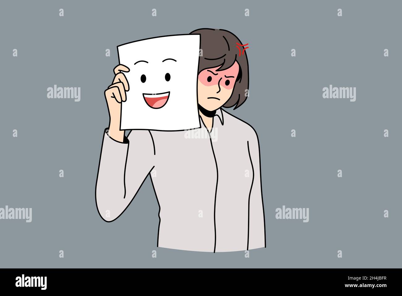 Person changing mind Stock Vector Images - Alamy