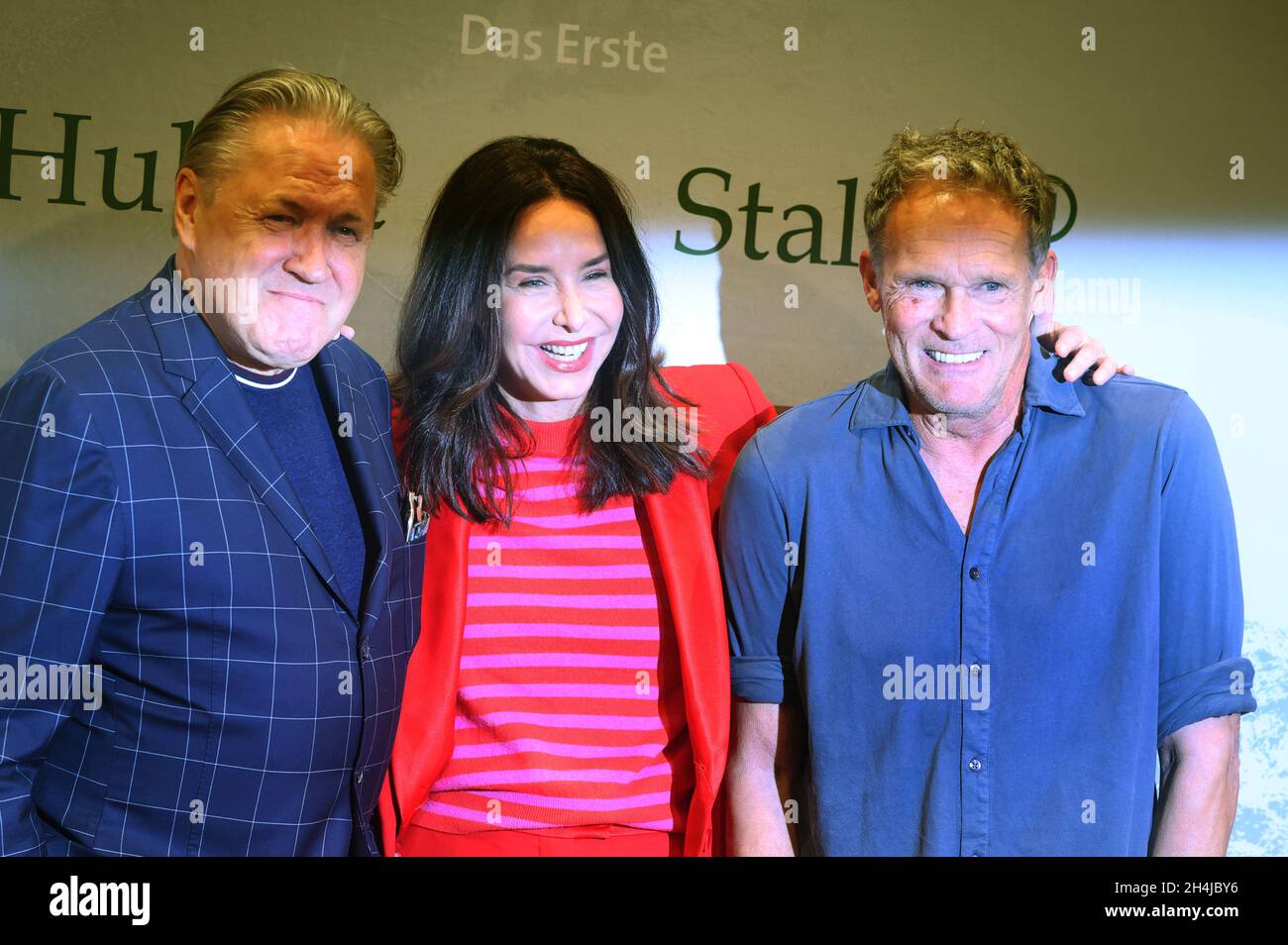 Munich, Germany. 03rd Nov, 2021. The actors (l-r), Michael Brandner ...