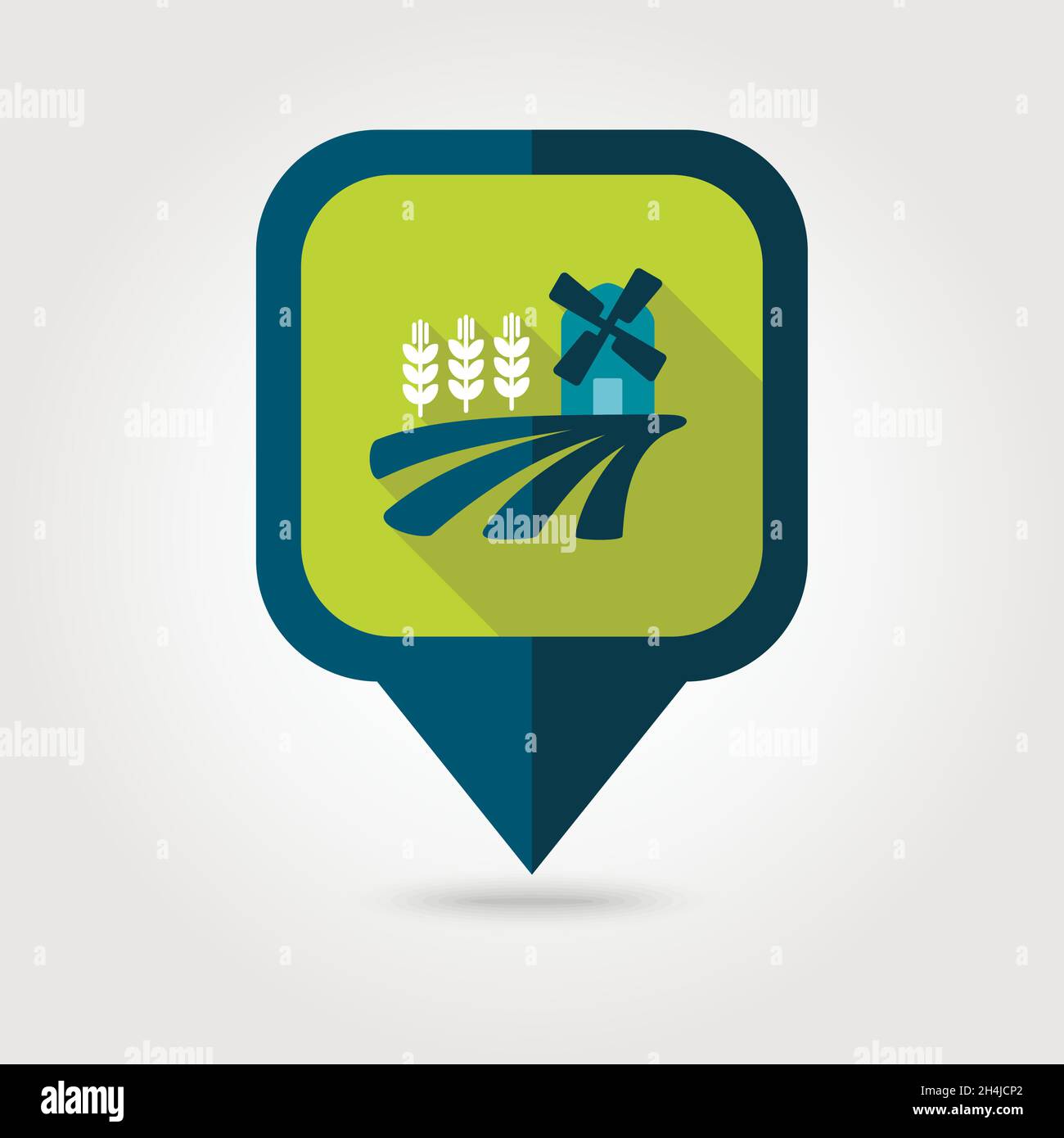 Wheat Symbol For Map