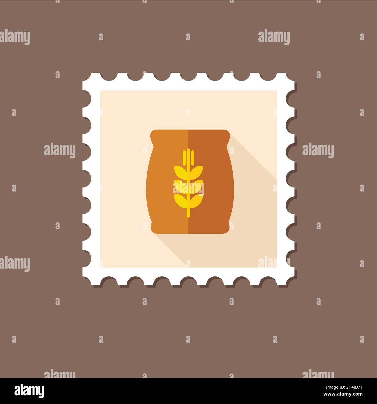 Grain sack stamp hi-res stock photography and images - Alamy
