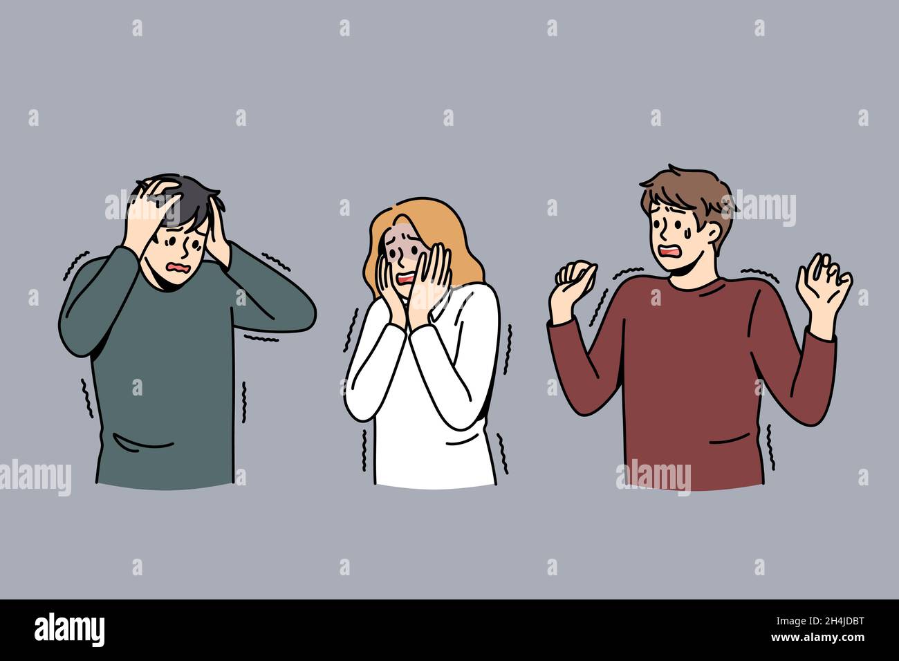 People Getting Scared Faces