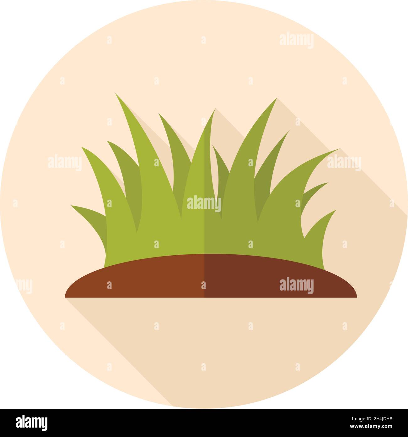 Long grass meadow detail Stock Vector Images - Alamy