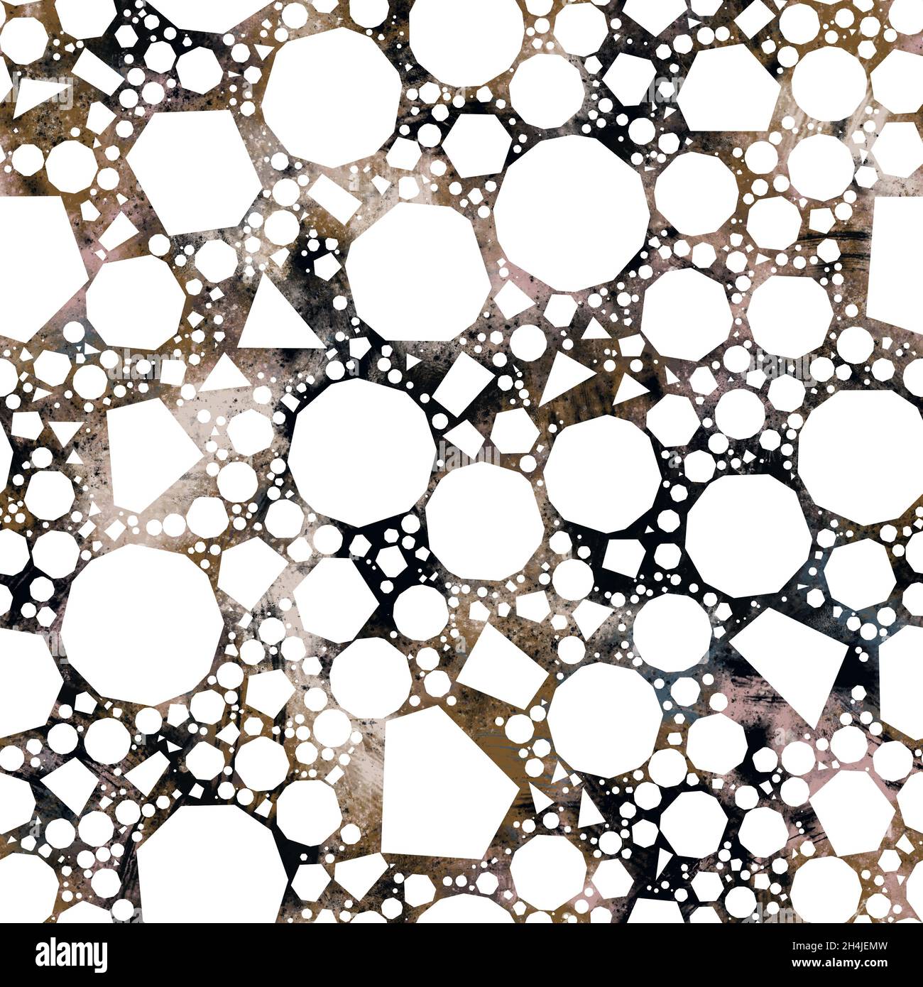 Seamless neutral and white grungy classic abstract surface pattern ...