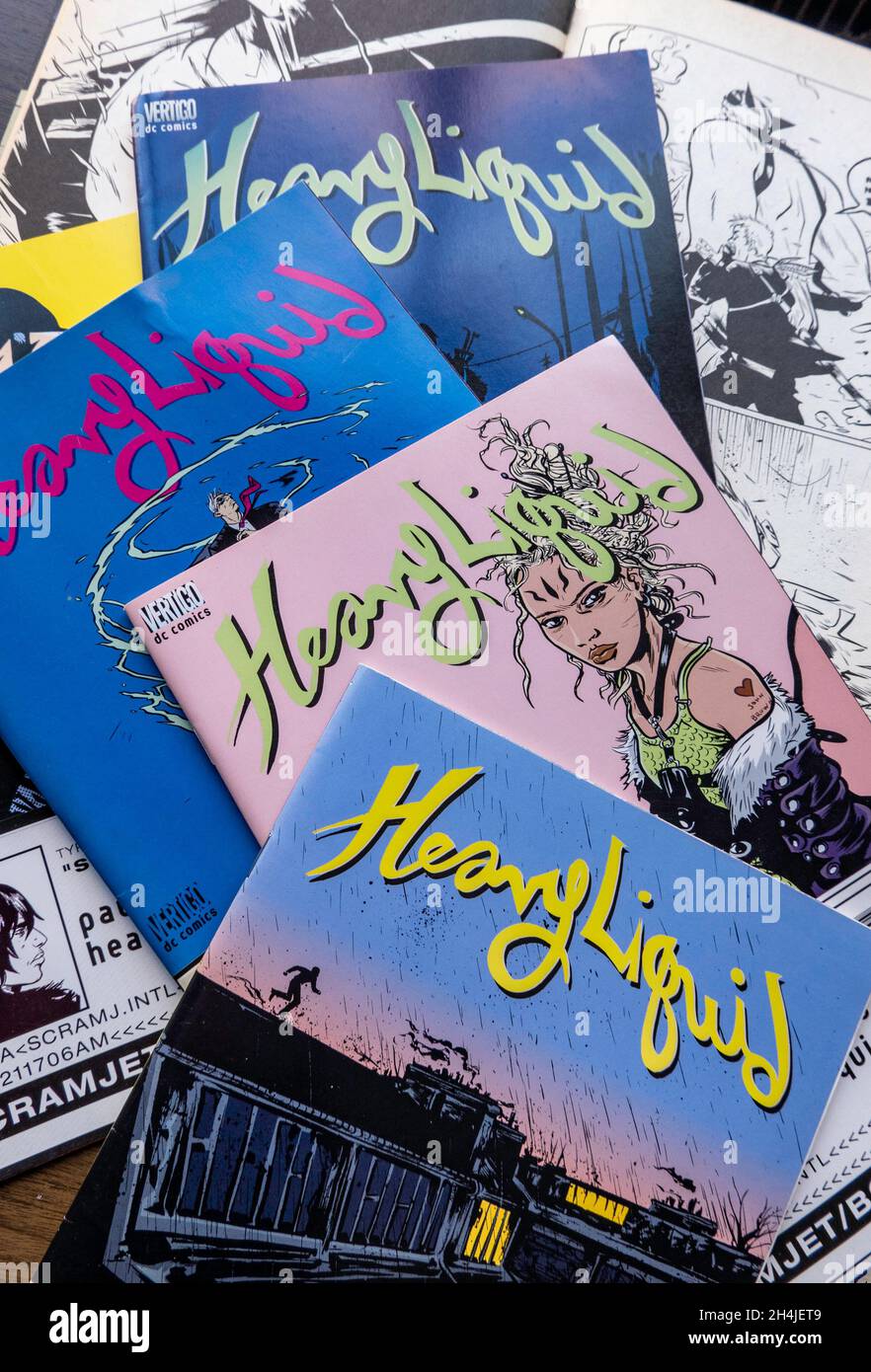 Liquid comics hi-res stock photography and images - Alamy