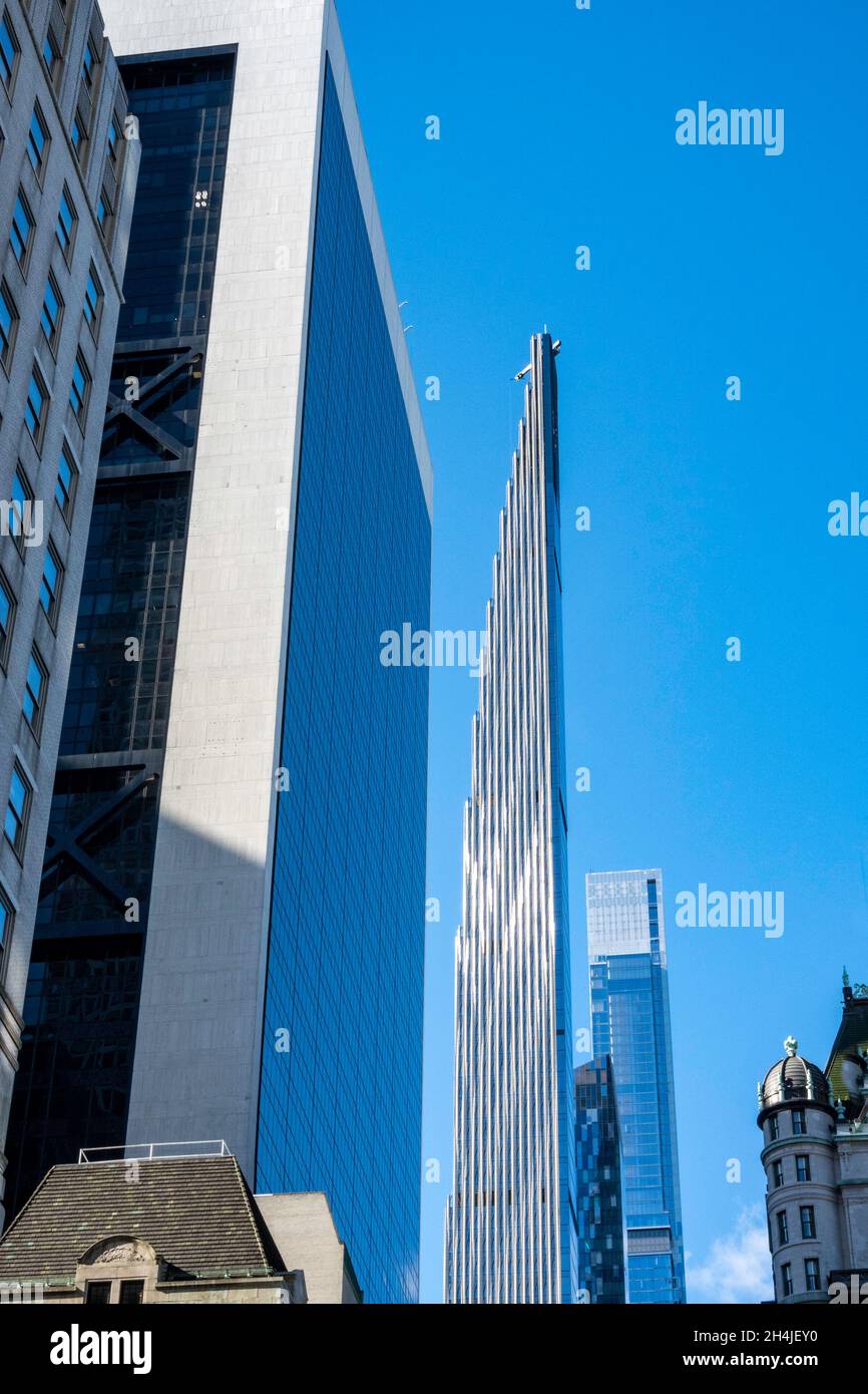 Steinway Tower as Seen from fifth Avenue at 58th Street, NYC, USA Stock ...