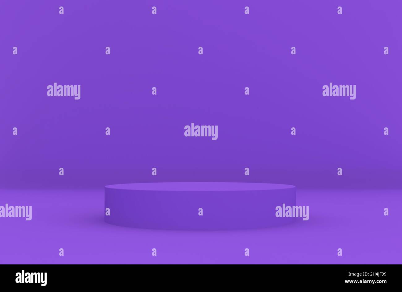 Illustration of a circular structure on a purple background Stock Photo ...