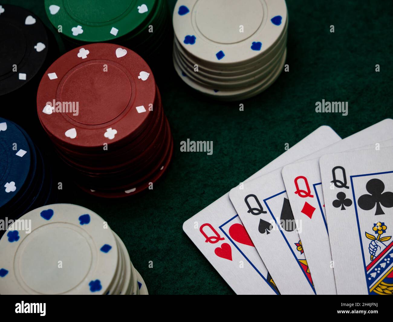 Four queens hi-res stock photography and images - Alamy