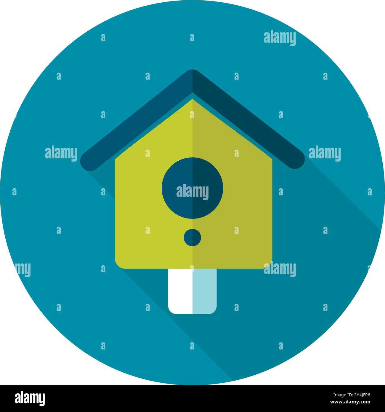 Hole nesting bird Stock Vector Images - Alamy