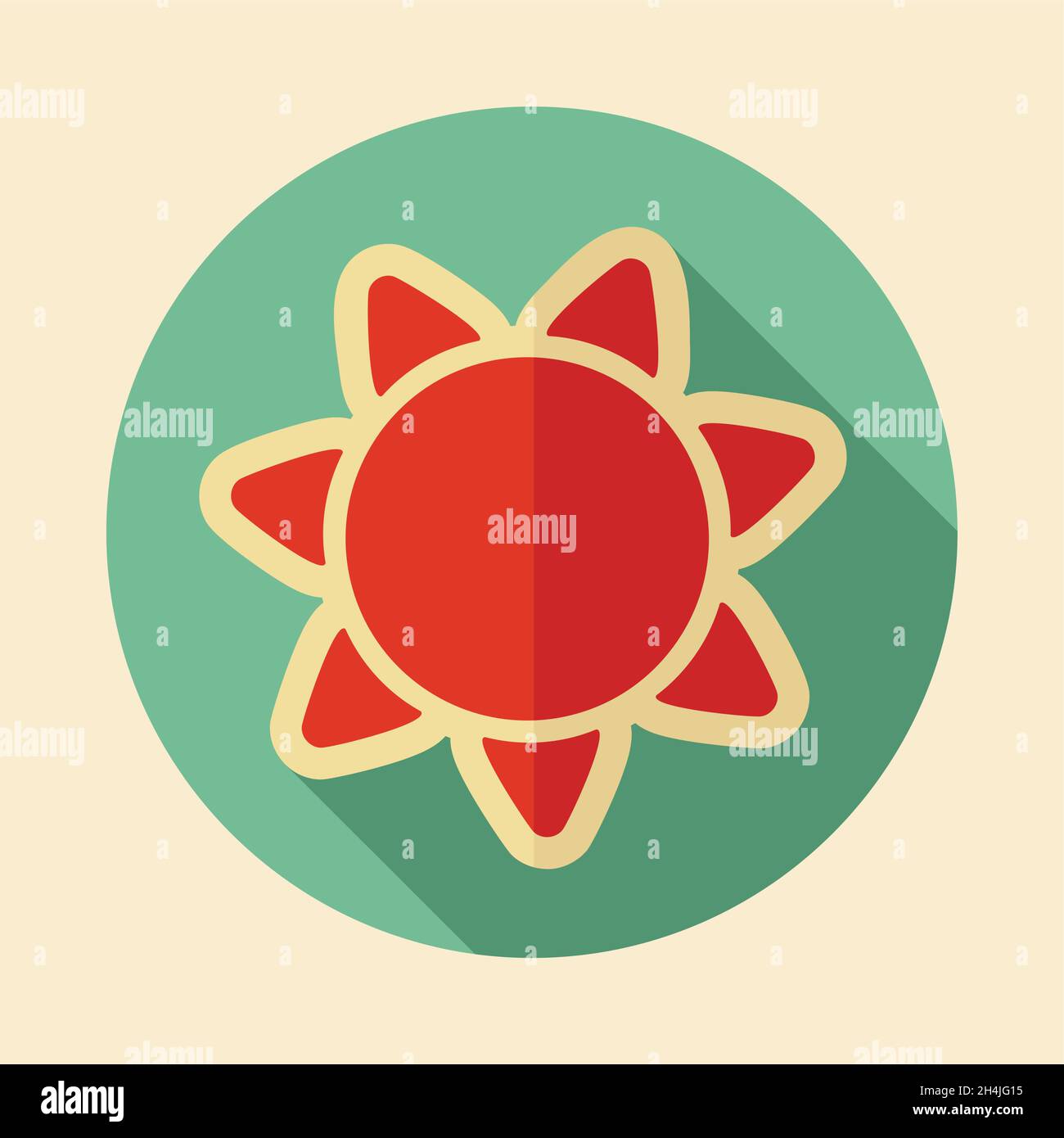 Bright sunny retro Stock Vector Images - Alamy