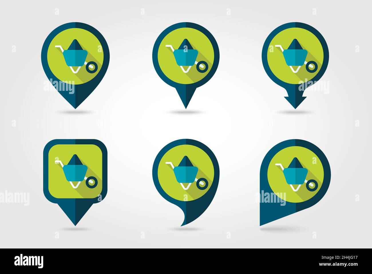 Hand cart hand carts Stock Vector Images - Alamy