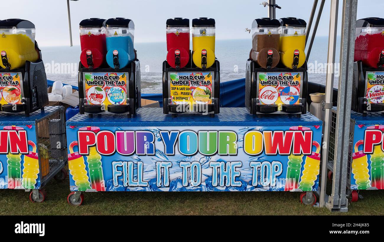 Slushie stall hi-res stock photography and images - Alamy