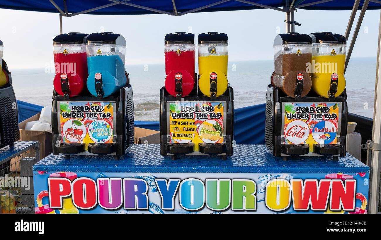 Slushy stall hi-res stock photography and images - Alamy