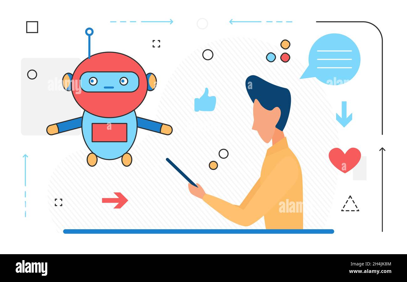 Tablet to play while learning Stock Vector Images - Alamy