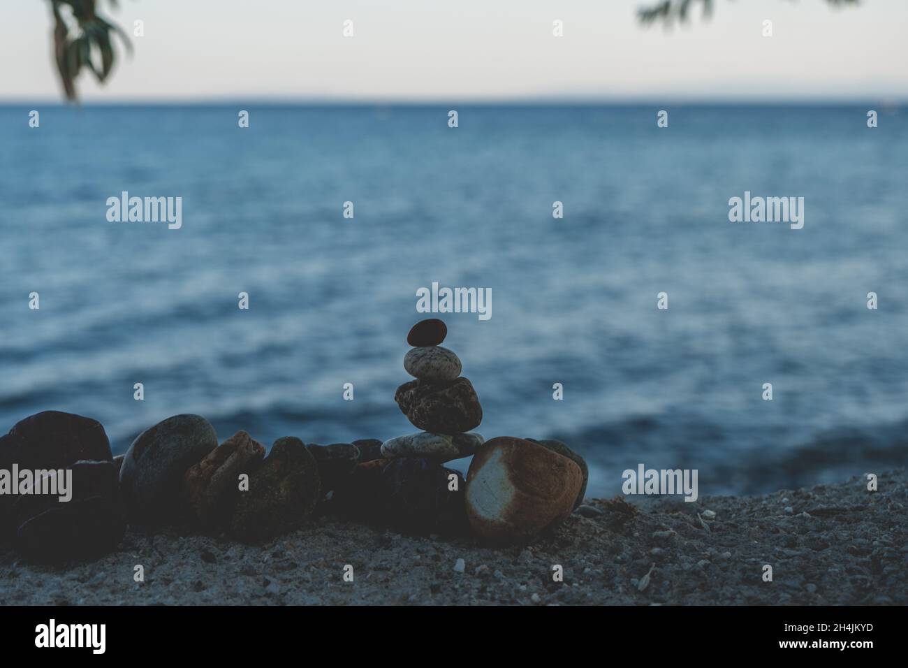 Decorated stones hi-res stock photography and images - Alamy