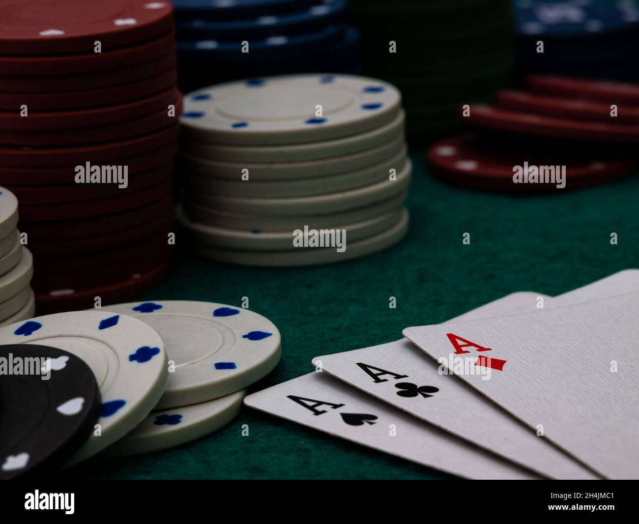 Three aces hi-res stock photography and images - Alamy