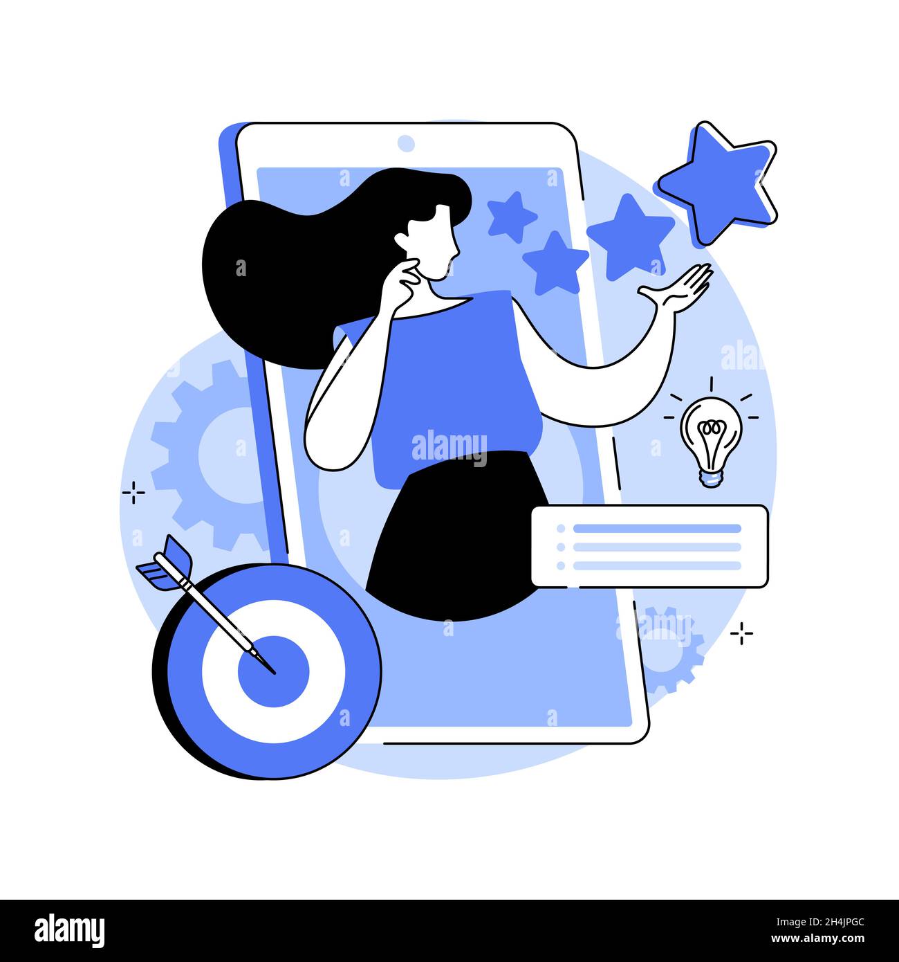 Personal branding abstract concept vector illustration Stock Vector ...