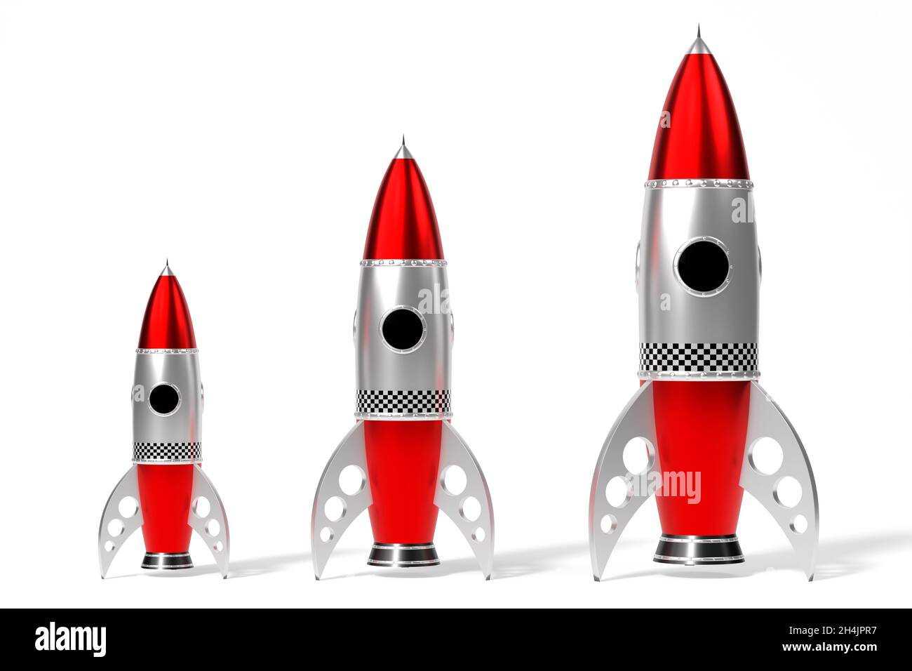 Silver rockets hi-res stock photography and images - Alamy
